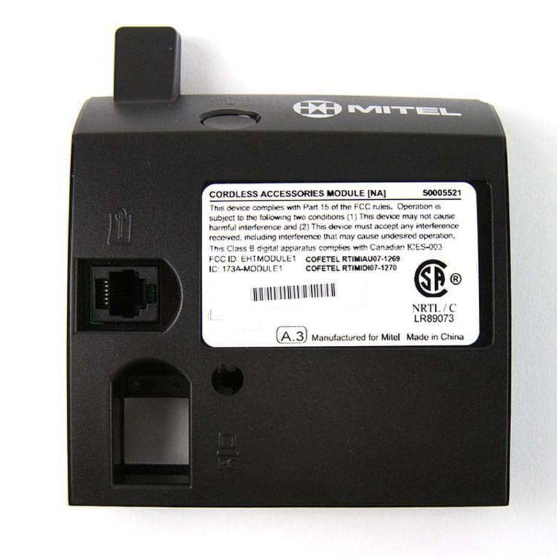 Mitel Cordless DECT Handset, Module & Charging Plate Bundle (50005711 ...