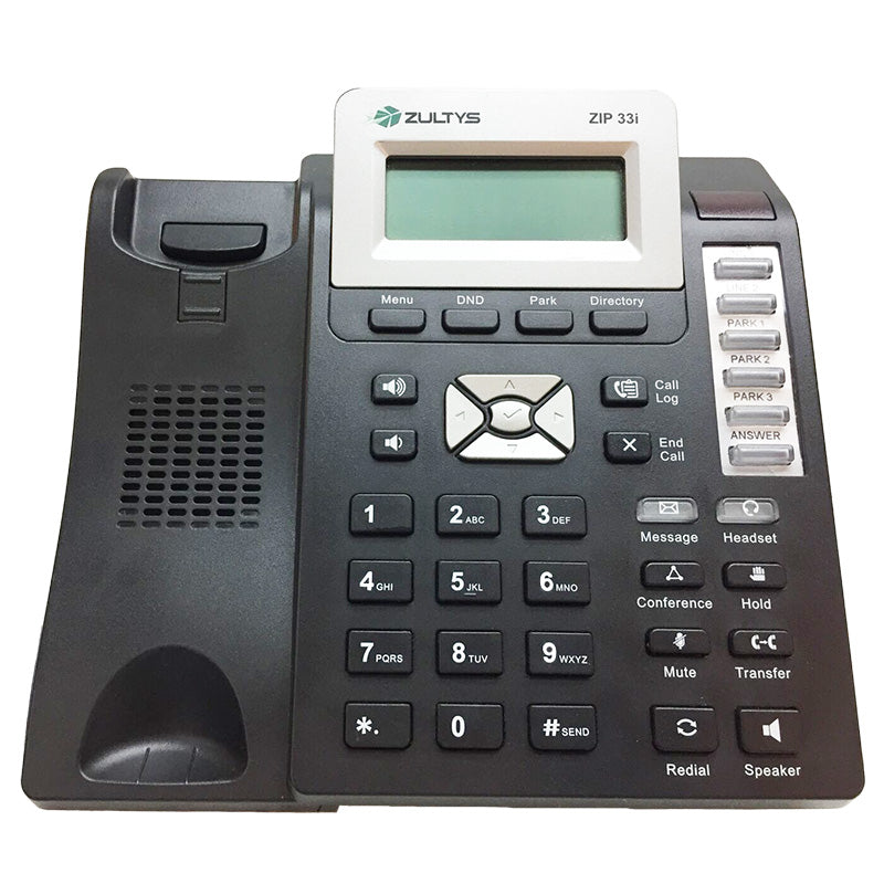 Zultys ZIP 33i SIP Phone – Atlas Phones