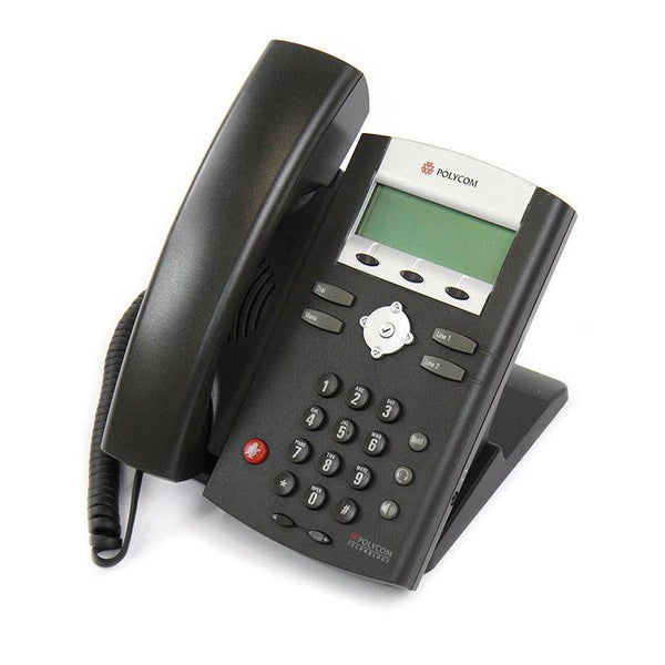 Polycom SoundPoint 321 IP Phone w/ AC (2200-11360-001) – Atlas Phones