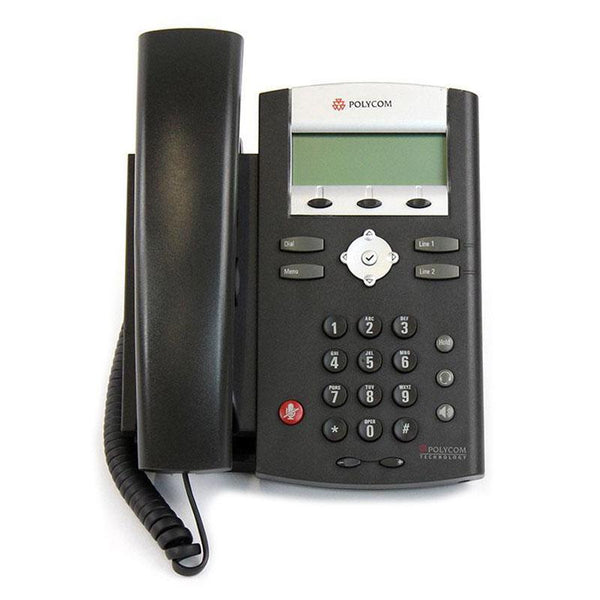 Polycom SoundPoint 321 IP Phone w/ AC (2200-11360-001) – Atlas Phones
