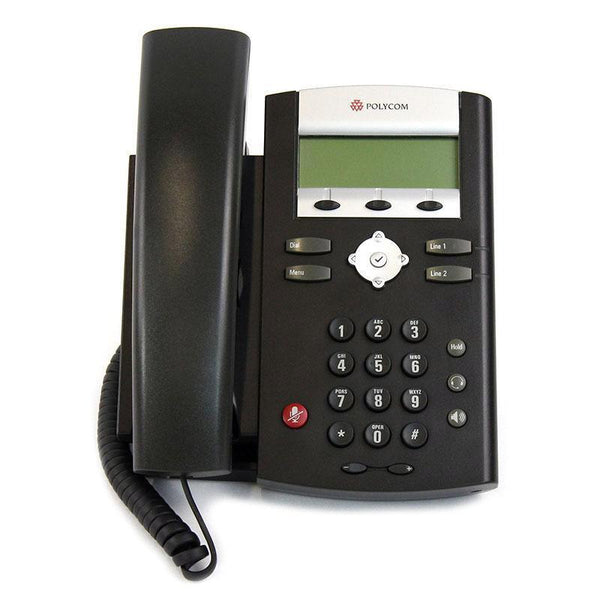 Polycom SoundPoint 330 IP Phone w/ AC (2200-12330-001) – Atlas Phones