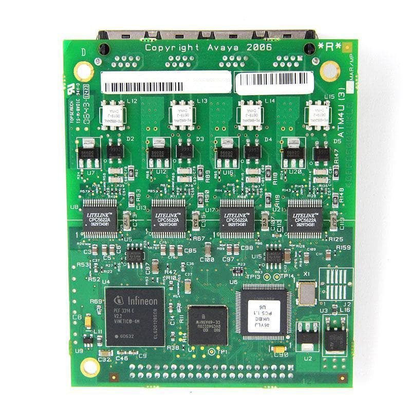 Avaya IP400 ATM4 Analog Trunk Module (700185192, 700359938) – Atlas Phones
