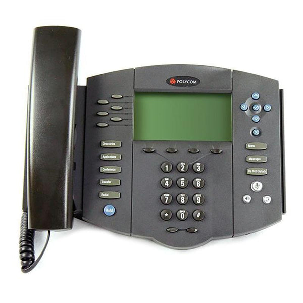 Polycom SoundPoint 601 IP Phone w/ AC (2200-11631-001) – Atlas Phones