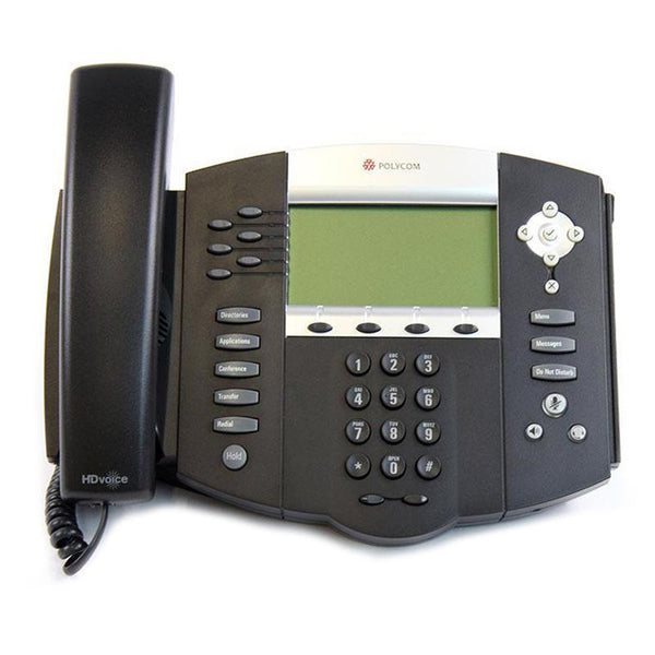 Polycom SoundPoint 650 IP Phone w/ AC (2200-12651-001) – Atlas Phones