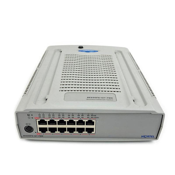 Nortel BCM 50FE-12T PWR Business Ethernet Switch (NT5S00A) – Atlas Phones