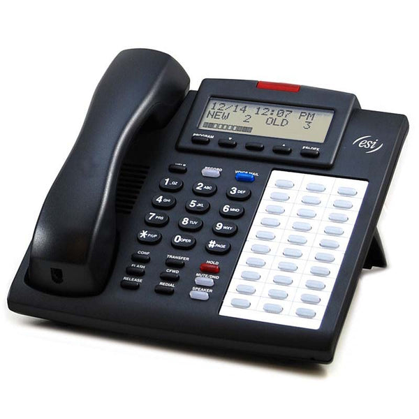 ESI 48 Key H DFP 48-Button Charcoal Digital Display Speakerphone ...