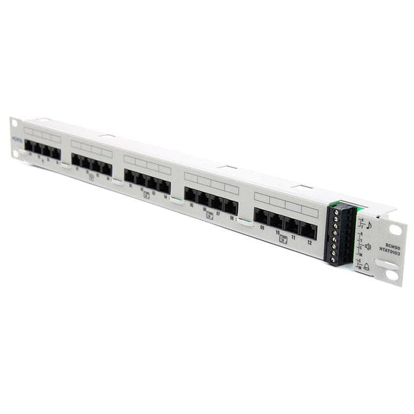 Nortel BCM50 Rack Mount Patch Panel (NTAT0103) – Atlas Phones