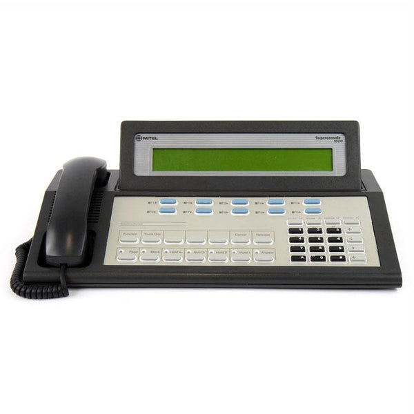 Mitel SuperConsole 1000 Dark Gray Non-Backlit (9189-000-01X) – Atlas Phones